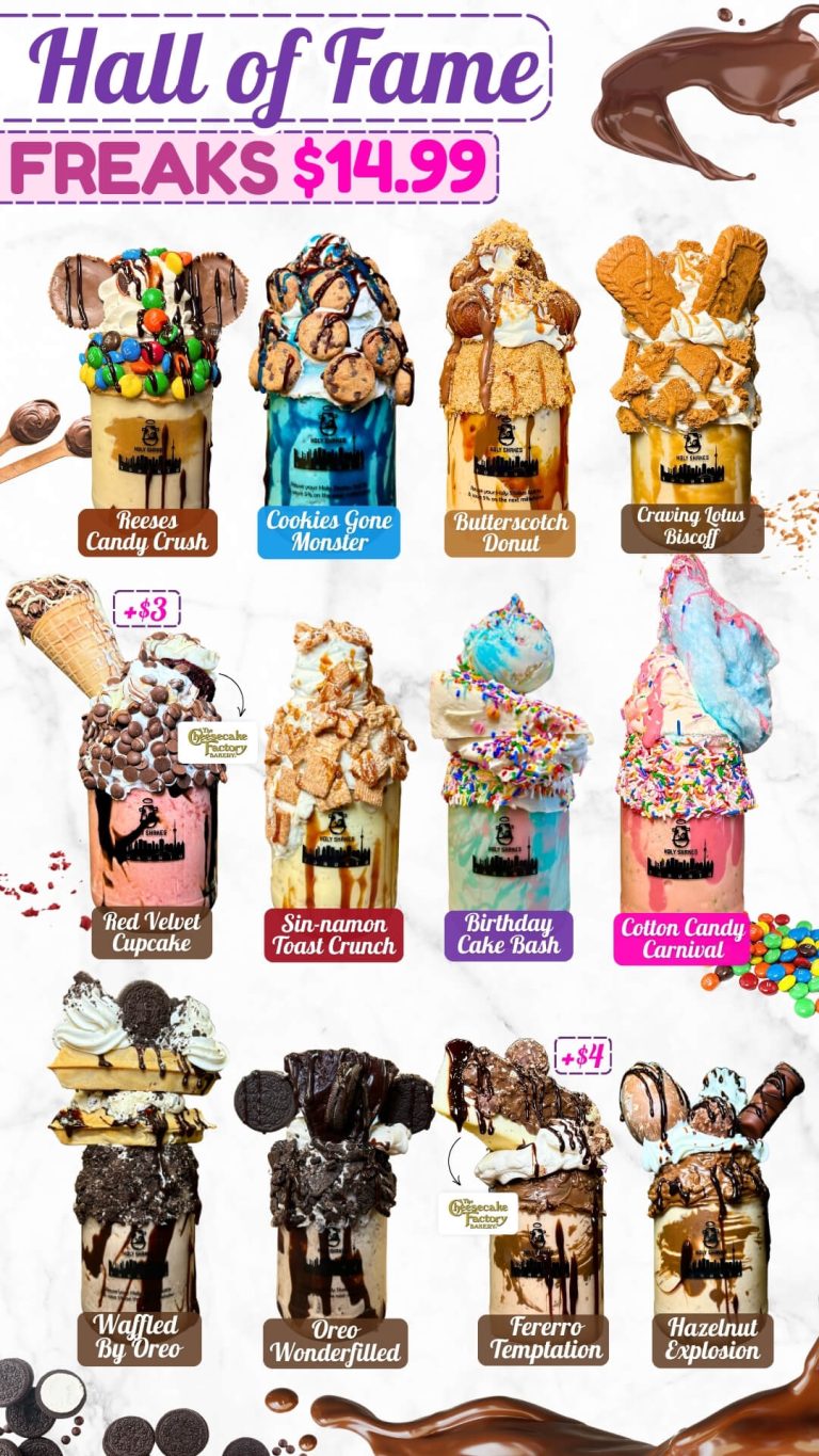 Holy Shakes Edmonton - Delicious Gourmet Milkshakes and Best Desserts ...